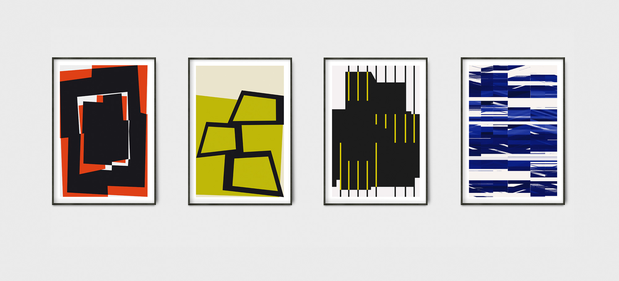 Mathias Strecker – Selected Works, Abstract, Minimal, Geometric, Fine ...